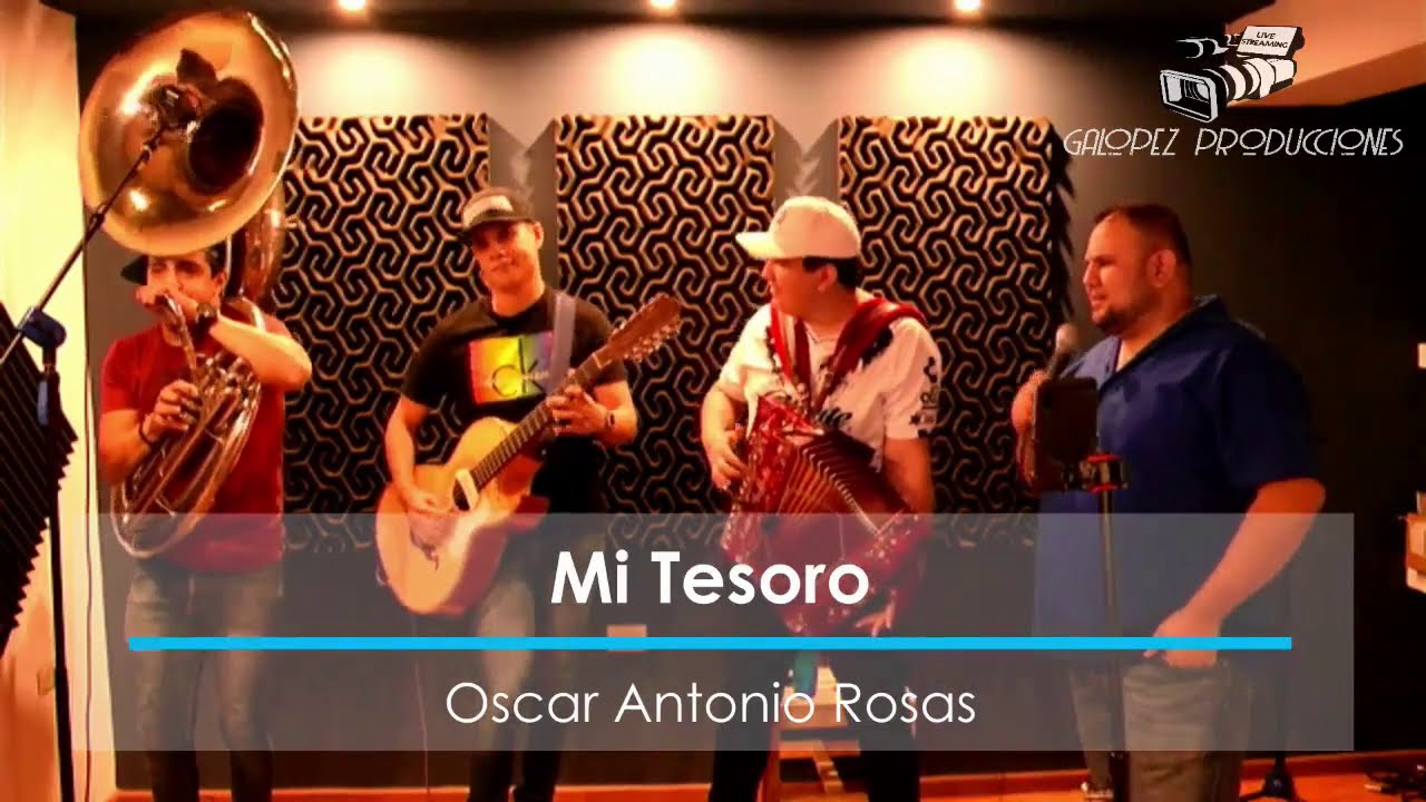 Mi Tesoro ( Cover en vivo desde El Diamante Records ) - YouTube