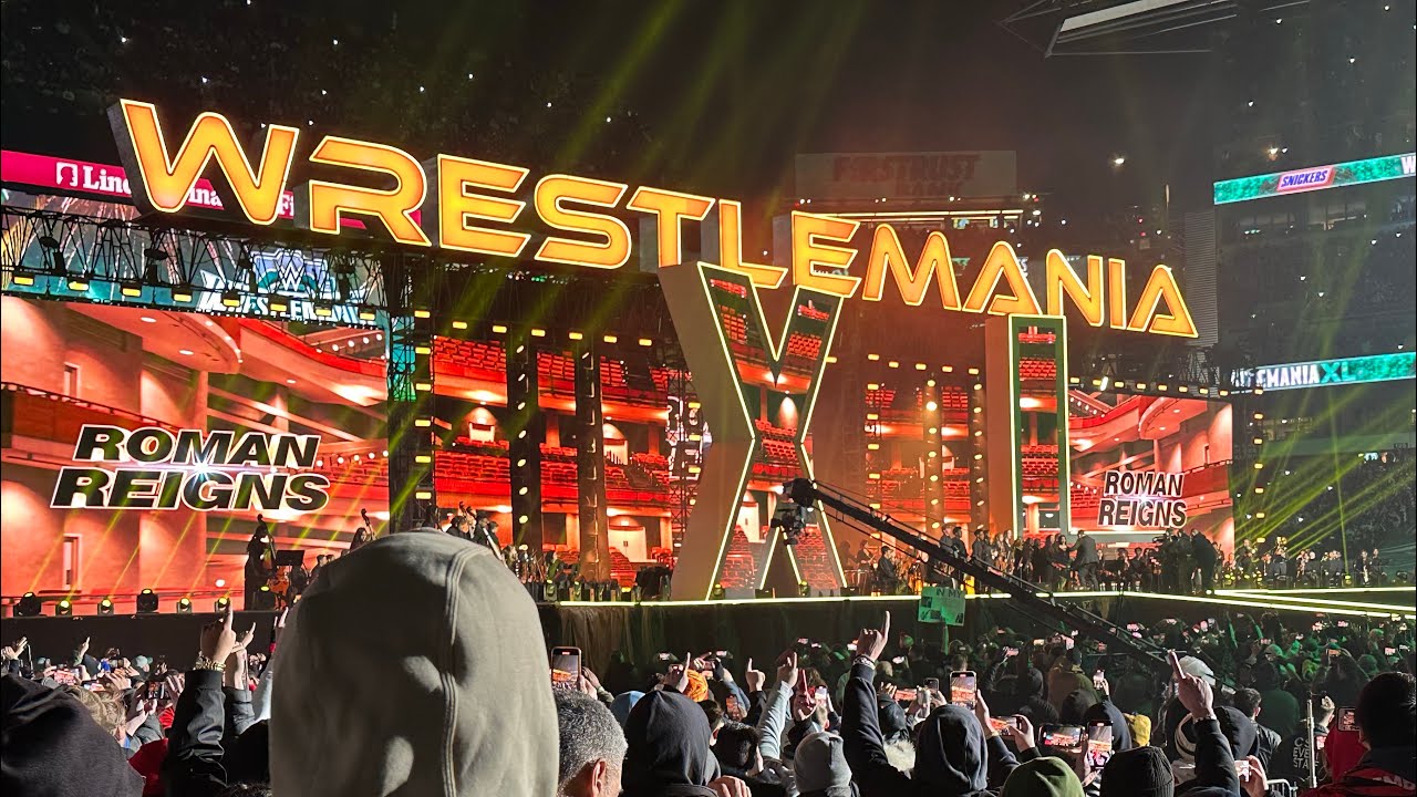 WrestleMania XL Sunday Full Show Highlights - YouTube
