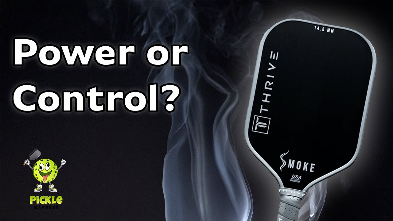 Thrive Smoke Pickleball Paddle Review - YouTube