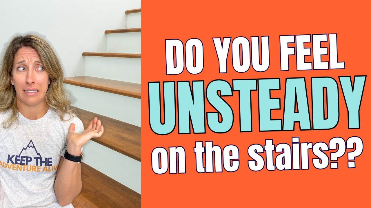 Top 3 Balance Exercises for Unsteady Legs on the Stairs - YouTube