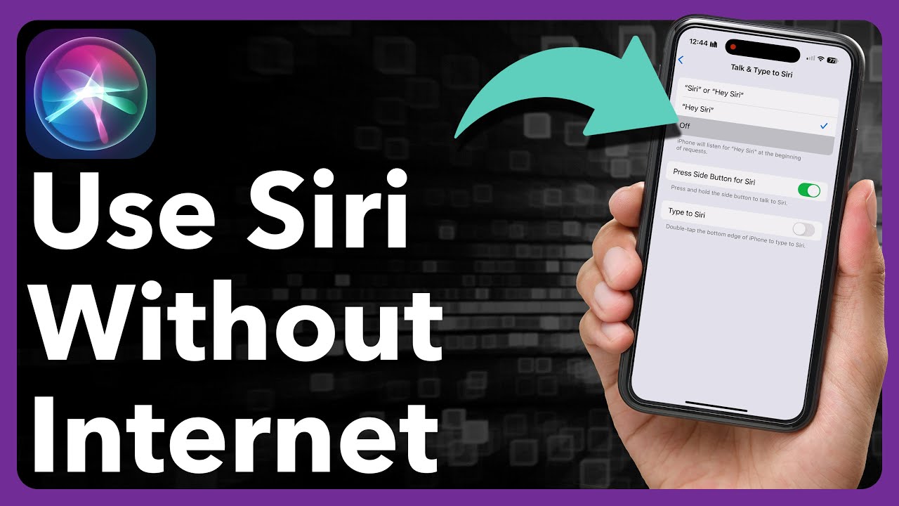 How To Use Siri Without Internet Connection - YouTube