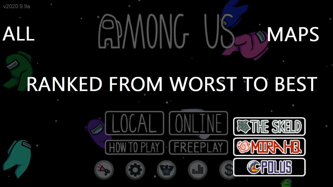 All Among Us maps ranked from WORST to BEST!!!!!! - YouTube