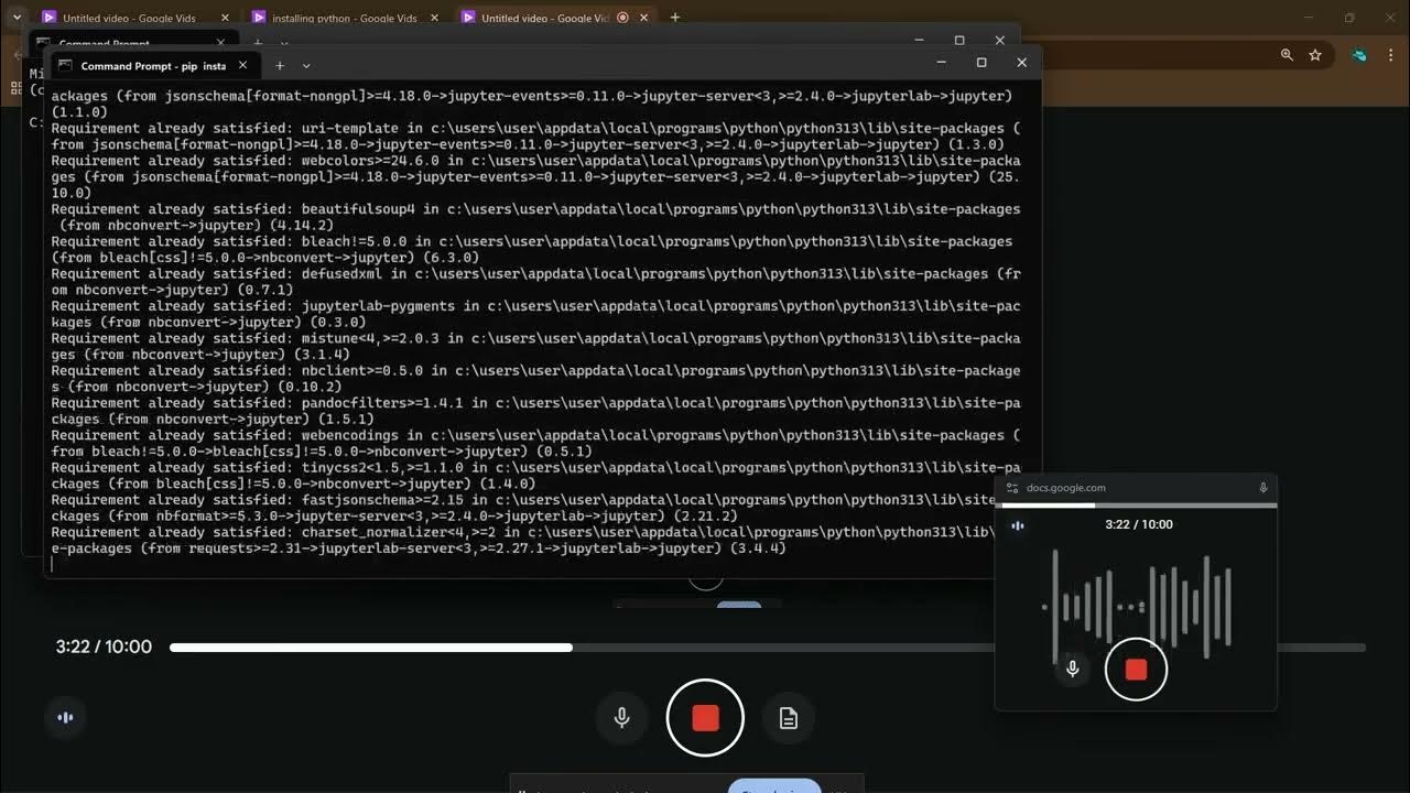 From Download to Launch Python, Pip & Jupyter Lab Setup Tutorial - YouTube