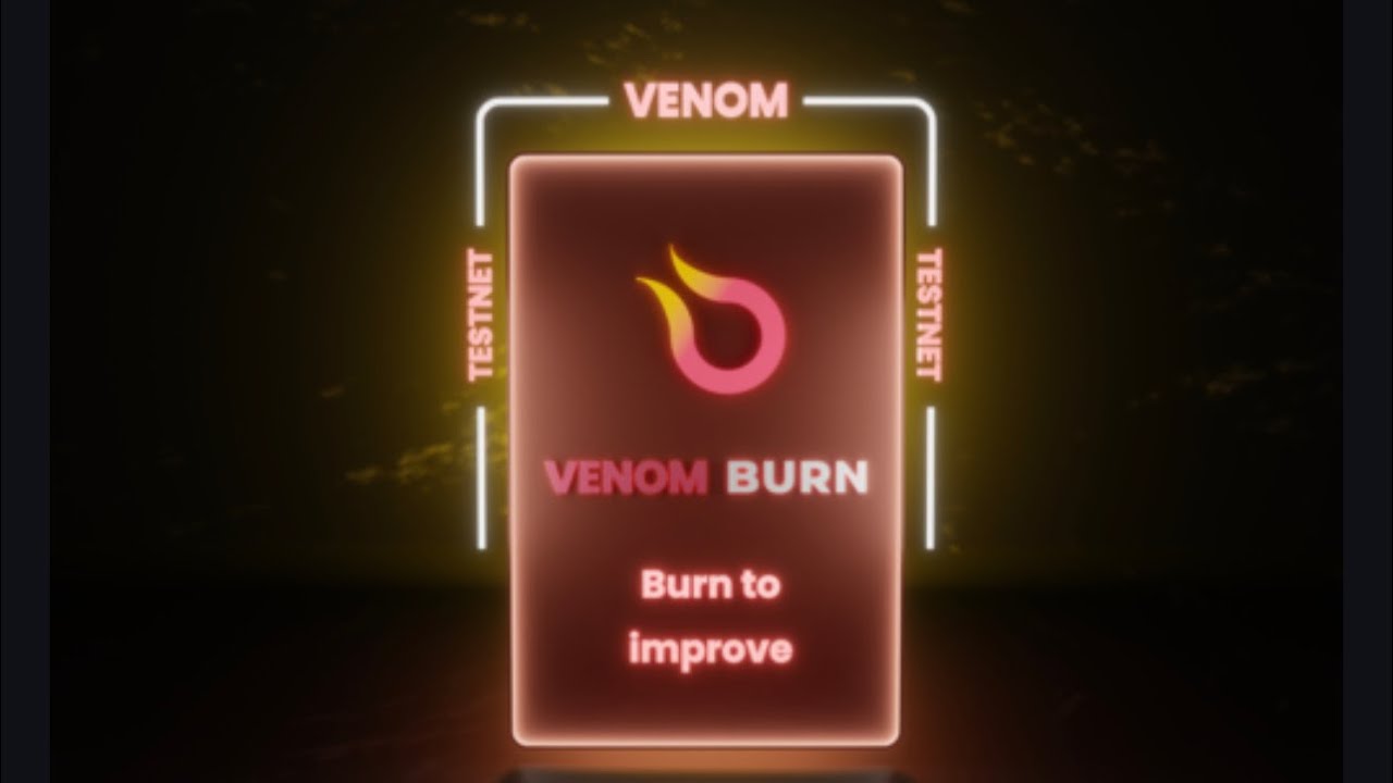 How To Do ? Venom Burn - Venom Network Testnet - Venom App Wallet - YouTube