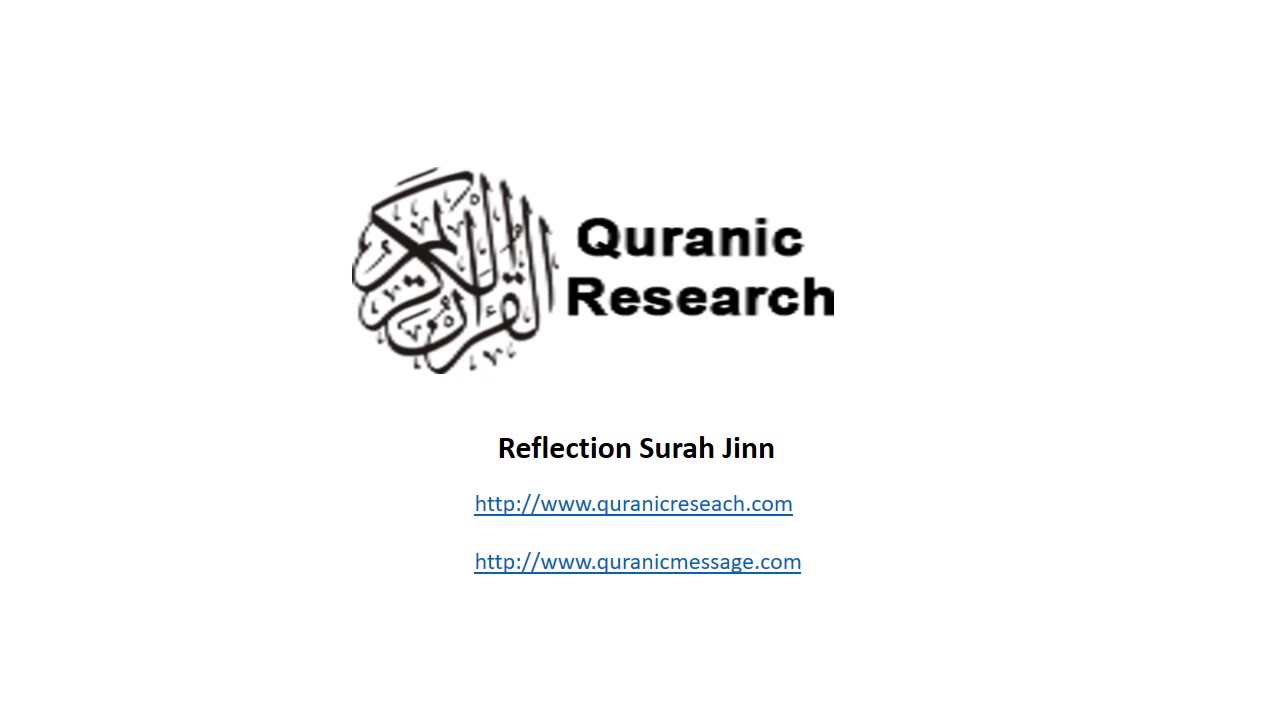 Reflection Surah Jinn