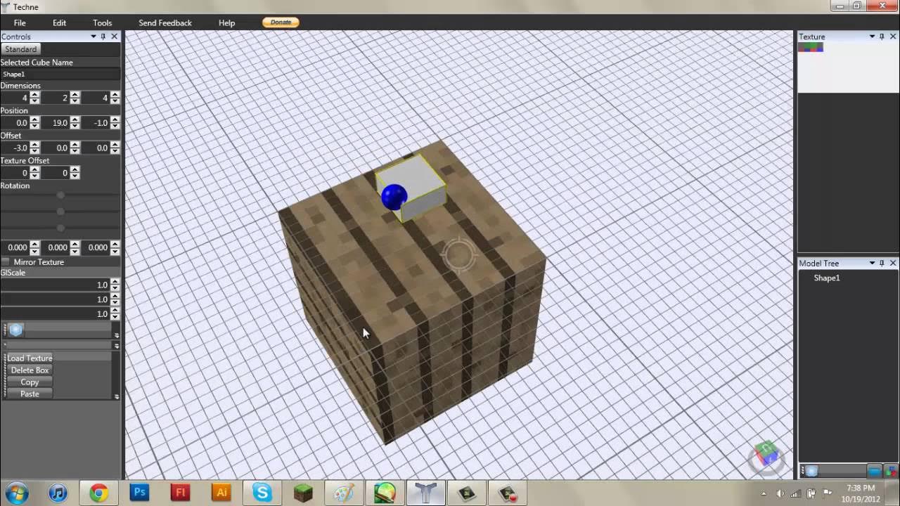 Cube Modding - Techne Tutorial #1 By KarryBird - YouTube