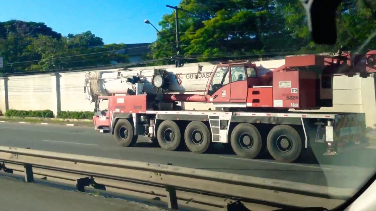 Grove GMK 5225 - Guindastec - YouTube