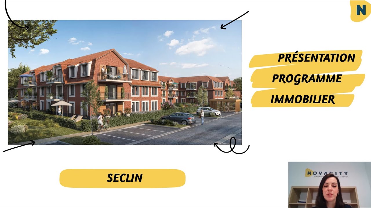 PRÉSENTATION PROGRAMME IMMOBILIER NEUF LE JARDIN DES SAMARES SECLIN - YouTube