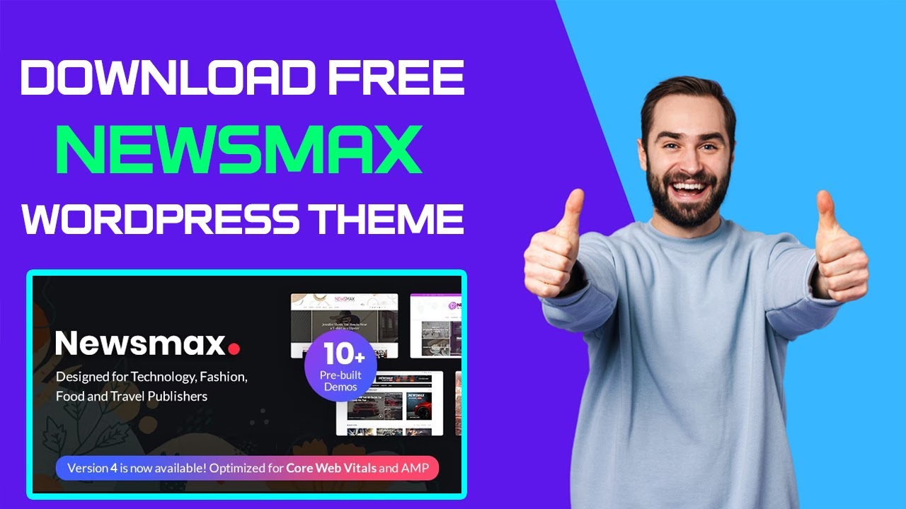 Newsmax Theme Free Download | (Activated) | Latest Version - YouTube