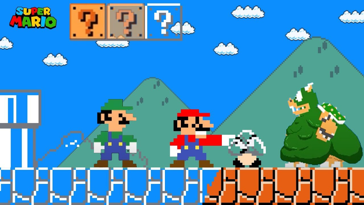 FIRE POWER! Mario Wonder but Fire Flower makes Mario's Fireball BURN ...