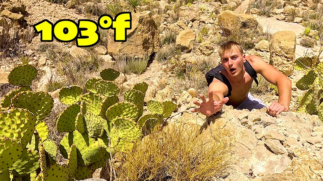 7 Days Surviving the Desert in Big Bend - YouTube