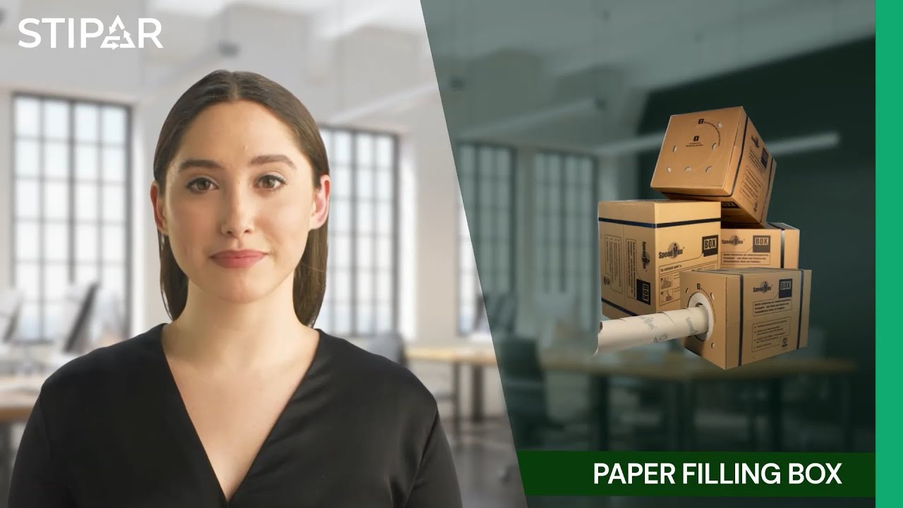 Paper Filling Box - YouTube