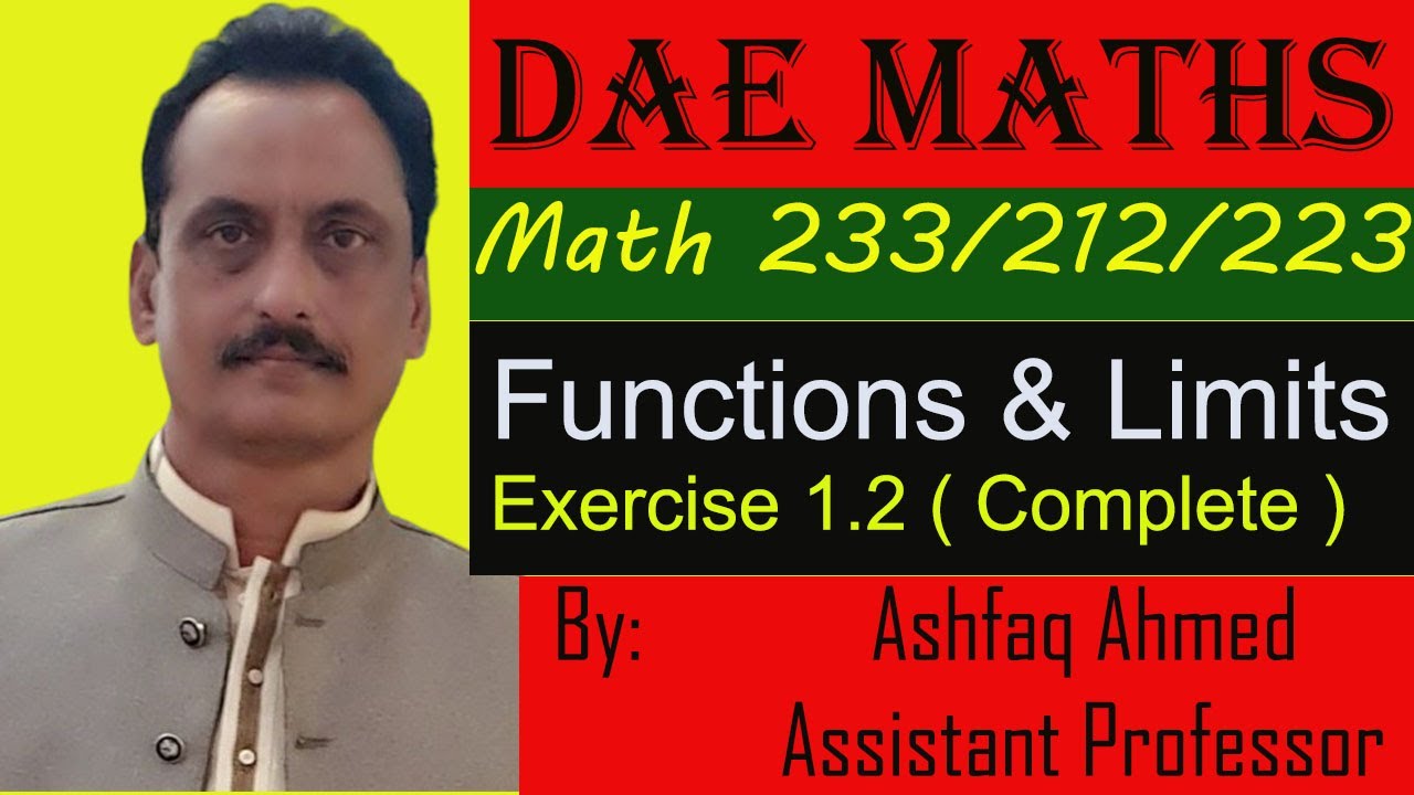 Math 233/212/223 Lecture 3 Exercise 1.2 - YouTube