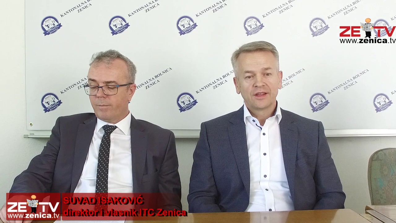ZENICA.tv: donacija ITC-a KBZ-u - YouTube