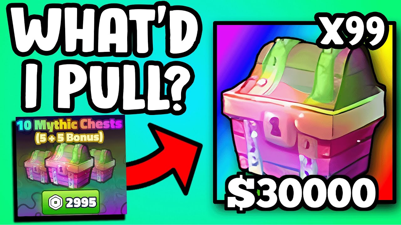 $30,000 ROBUX WORTH of MYTHIC TREASURE CHESTS... - YouTube