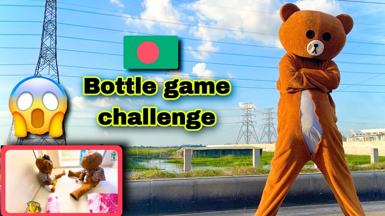 Bottle games challenge Teddy Funny video | try to not laugh challenge ...