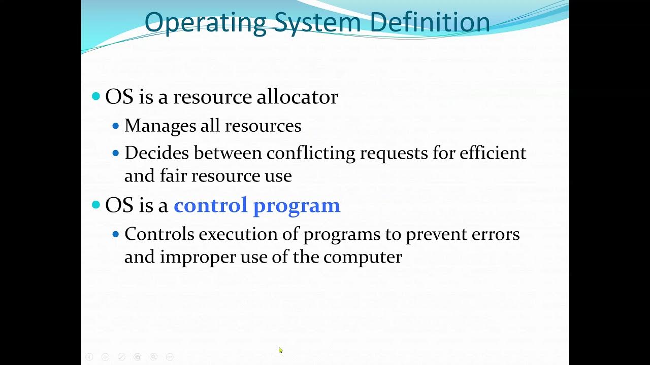 Introduction to Operating Systems: What is Operating Systems, What ...