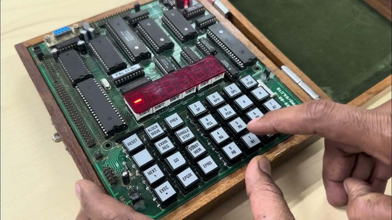 Multiplication of two 8 bit using Microcontroller 8051 - YouTube