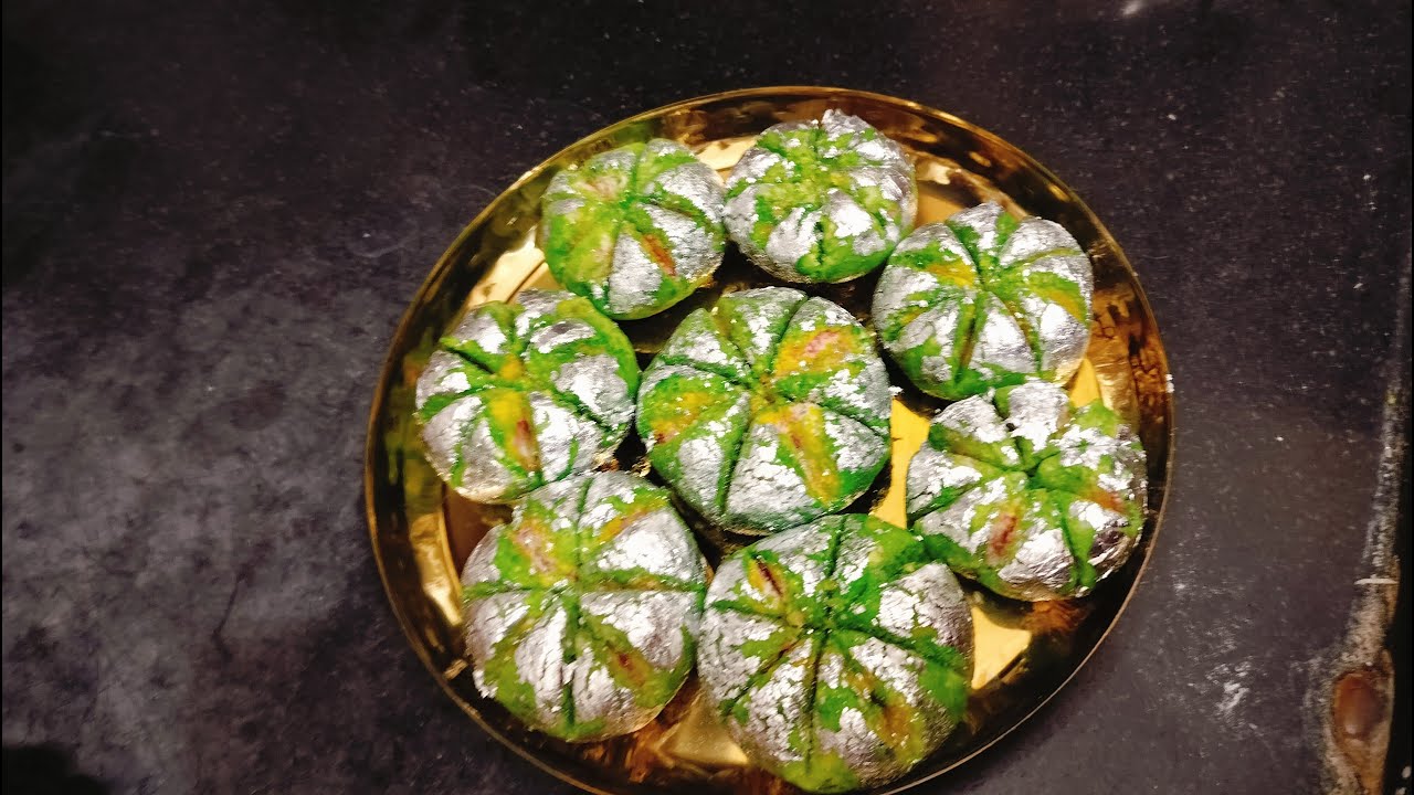 No oven no gas Mithai recipe - YouTube