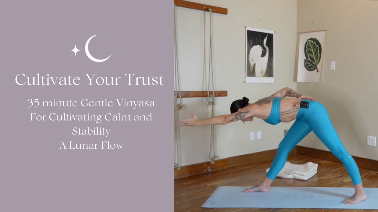 Cultivate Calm and Stability 35 Min Yoga Practice - YouTube