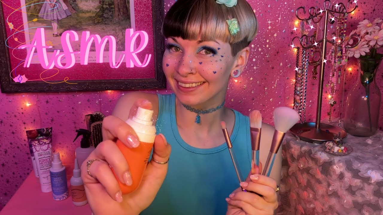 Relaxing Makeup Application 💄 ASMR Soft Spoken Personal Attention to Relax and Sleep to - YouTube