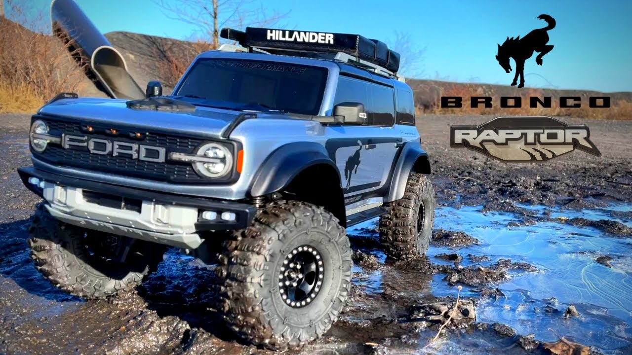 Ford Bronco 2021 - Traxxas trx4 - Raptor H-TECH custom conversion kit ...