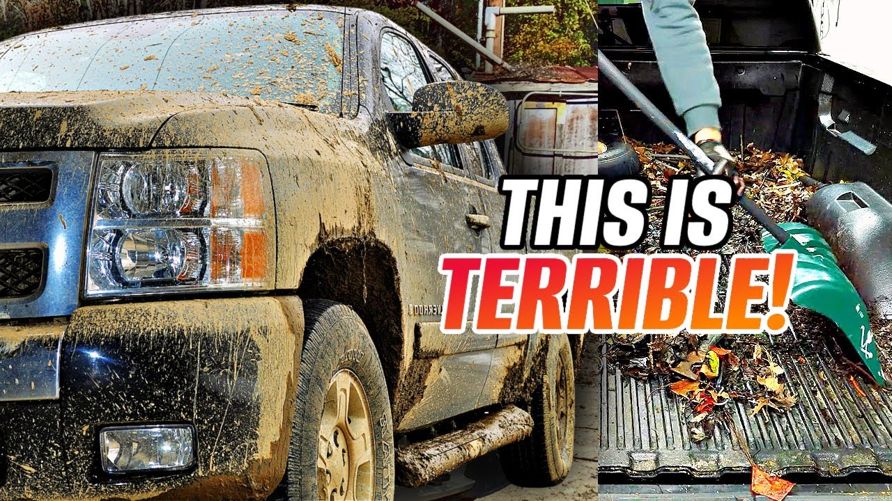 Nasty Work Truck Cleaned For The First Time! Car Detailing Restoration ...
