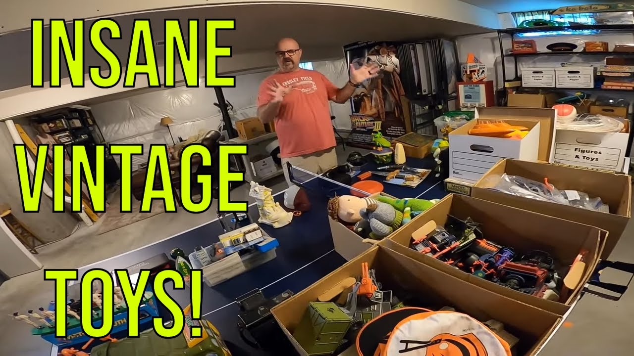 INSANE VINTAGE TOY COLLECTION-EXCLUSIVE ACCESS! - YouTube