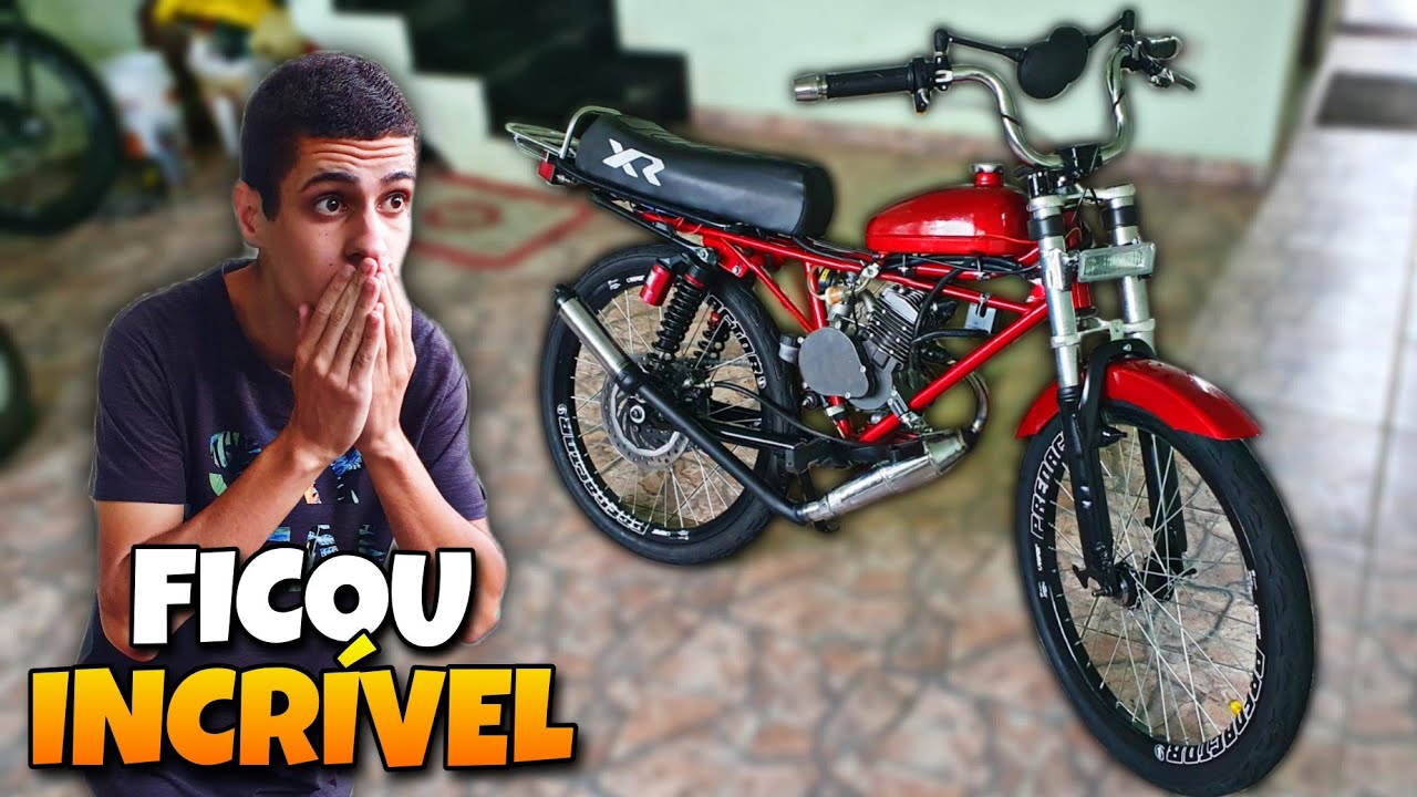 NOVA COR DA BRANDANI CROSS MOTORIZADA - YouTube