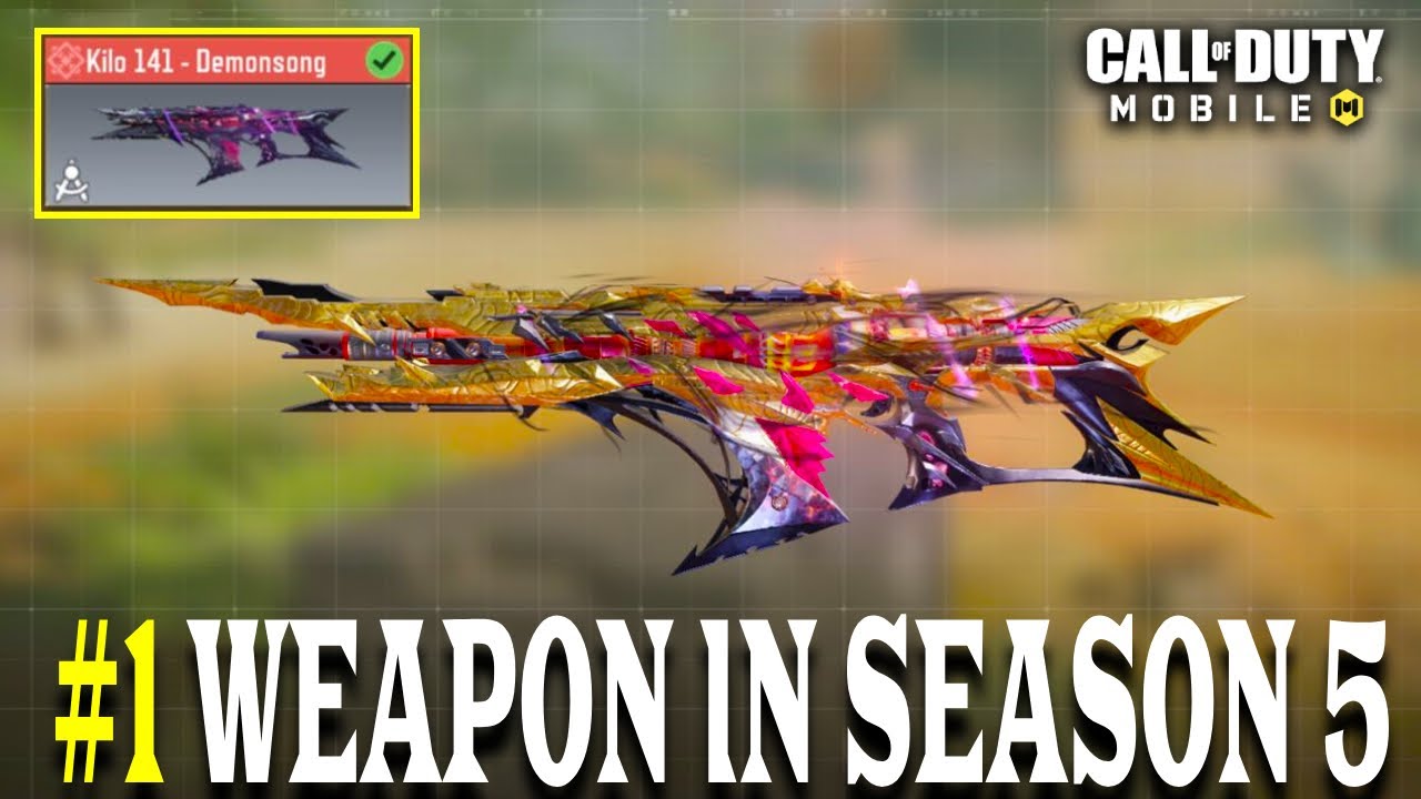 Kilo 141 is Unstoppable after the BUFF in Season 5 in COD Mobile - YouTube