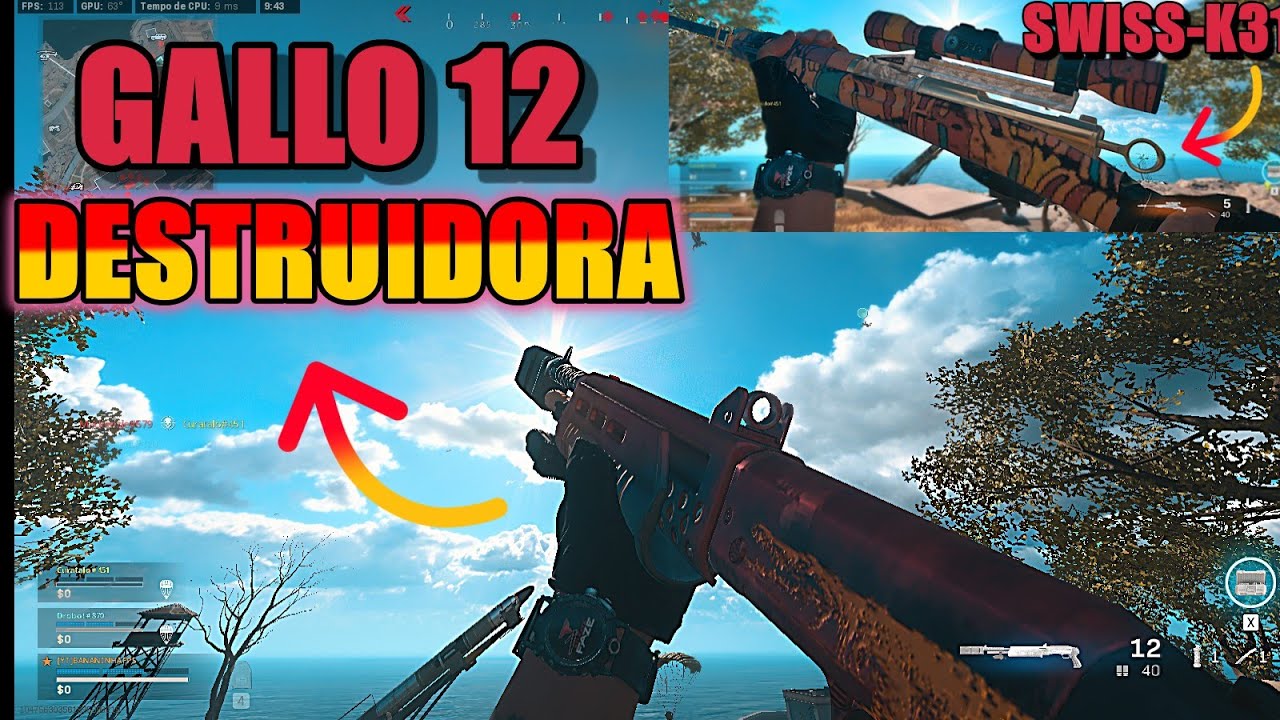 GALLO 12 -WARZONE I CLASSE da SHOTGUN GALLO 12 WARZONE - YouTube