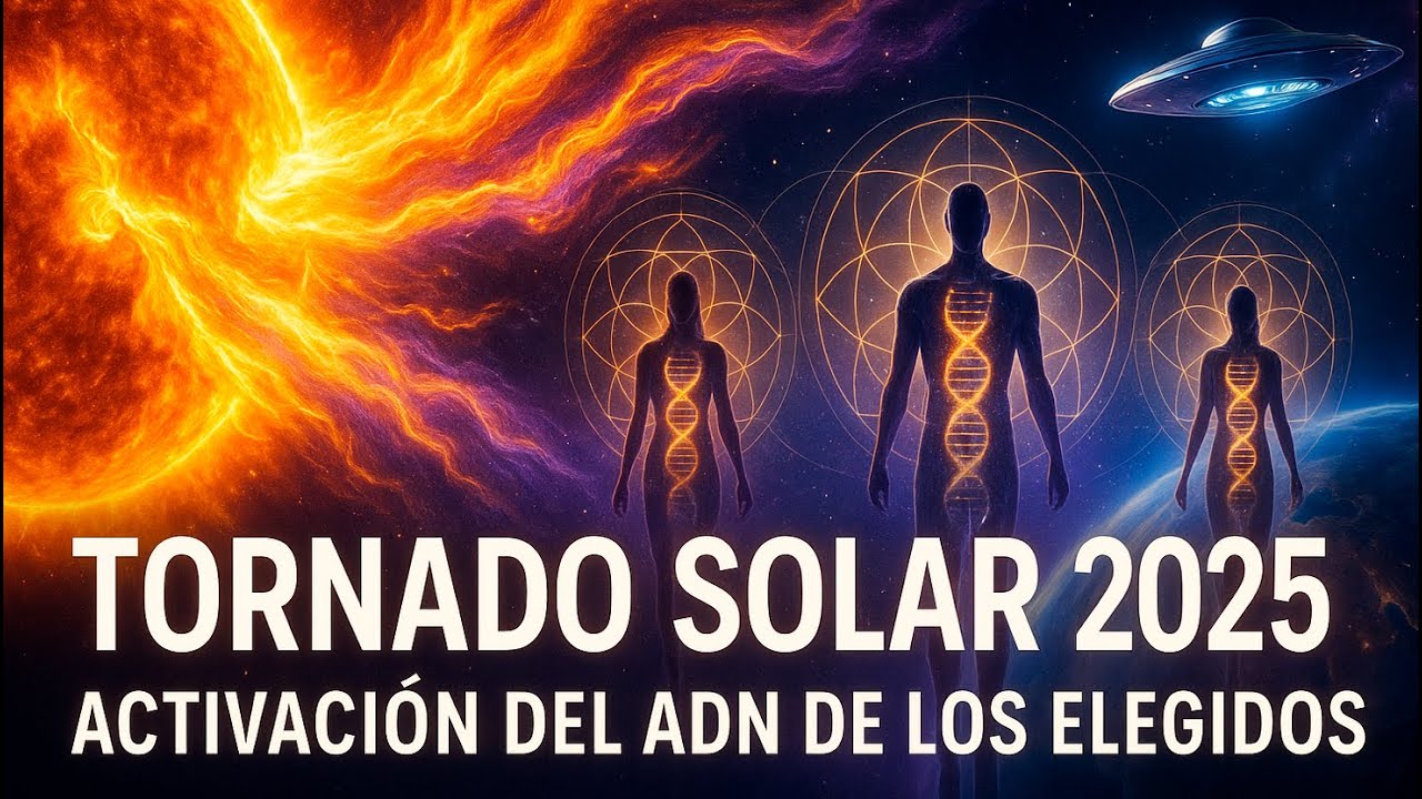 ☀️LA GRAN TORMENTA SOLAR DE 2025⚡ACTIVARÁ EL ADN CUÁNTICO DE LOS ...