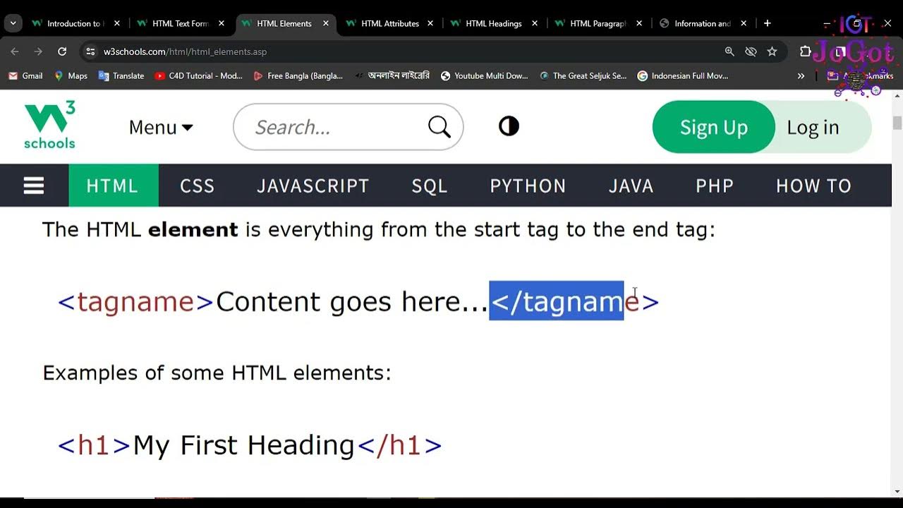 Chapter 4 HTML. Class 1 #Basic_Class #html - YouTube