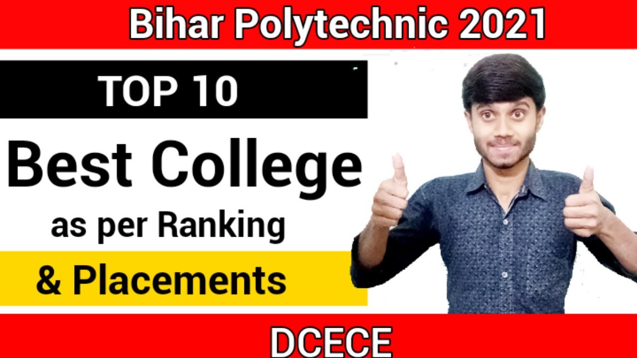 Bihar Polytechnic 2021 : Top 10 Government College || Best Polytechnic ...