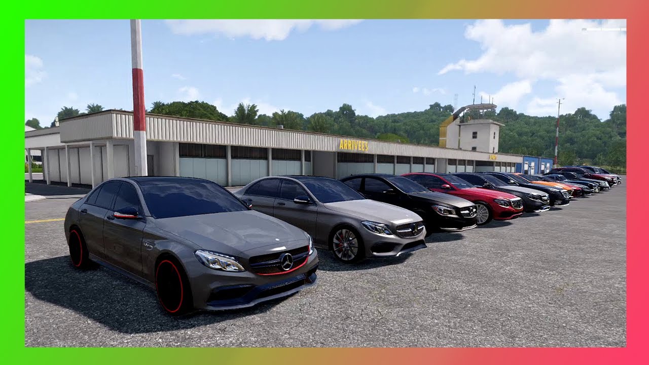 ARMA 3 - Mods - D3S Car pack Mercedes - YouTube