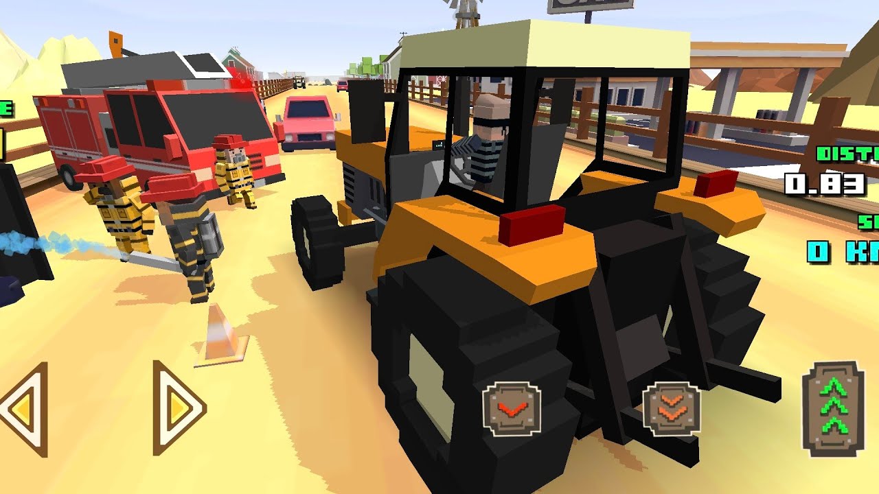 The farm caught fire, firefighters intervened to put out the fire ...