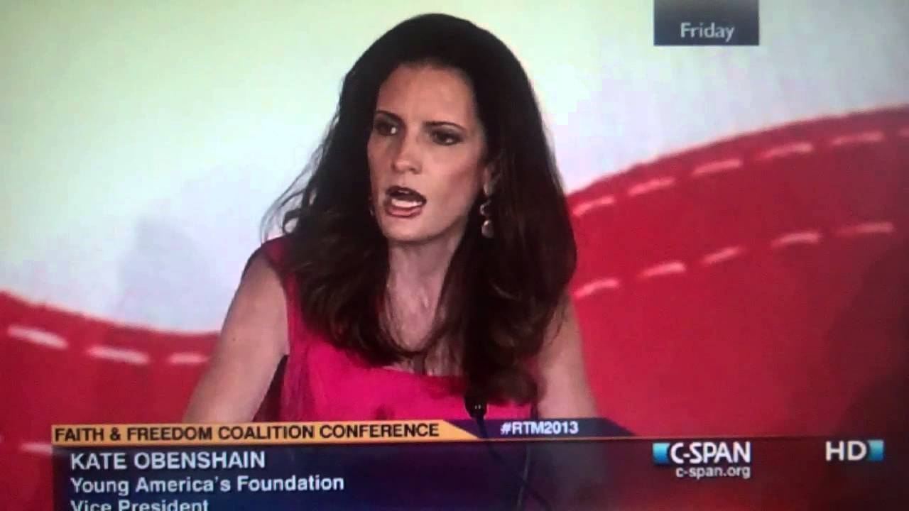 Kate Obenshain Says Conservatives Won't Compromise or Vote for Lesser ...