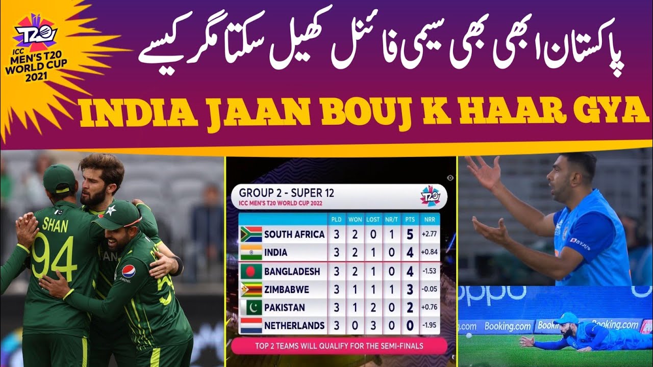 Pak can still Qualify for Semifinal | Semifinal scenario for Pak in ...