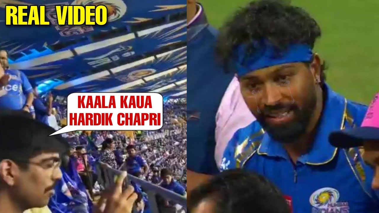 Hardik Pandya Started Crying when wankhede crowd started booing ...