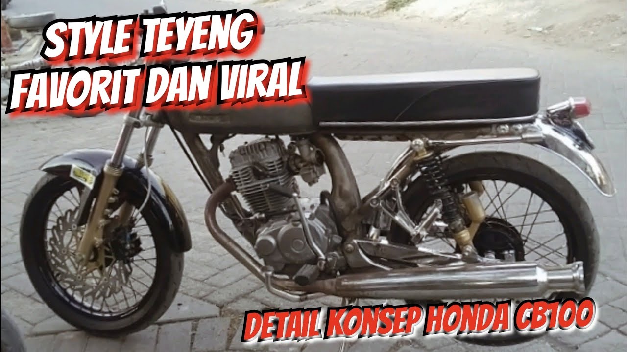 HONDA CB TEYENG PREPARE KONTES - DETAIL CB KARAT - YouTube