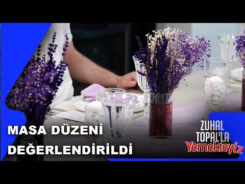 Masa Düzeninde Kuru Çiçek Krizi! | Zuhal Topal'la Yemekteyiz 1061. Bölüm | 15.06.2026