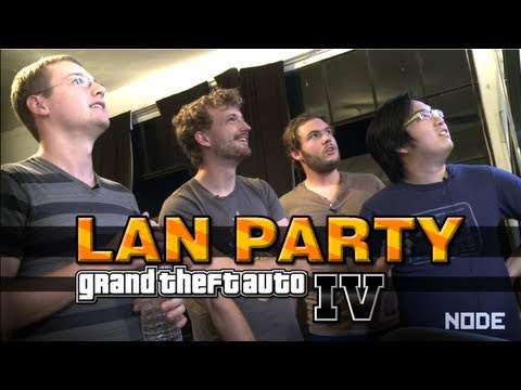 Grand Theft Auto IV with Freddiew and Corridor Digital - LAN Party