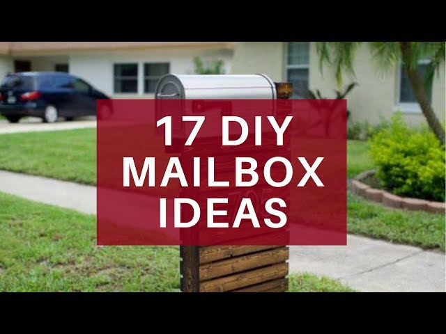 Diy Mailbox Post Ideas