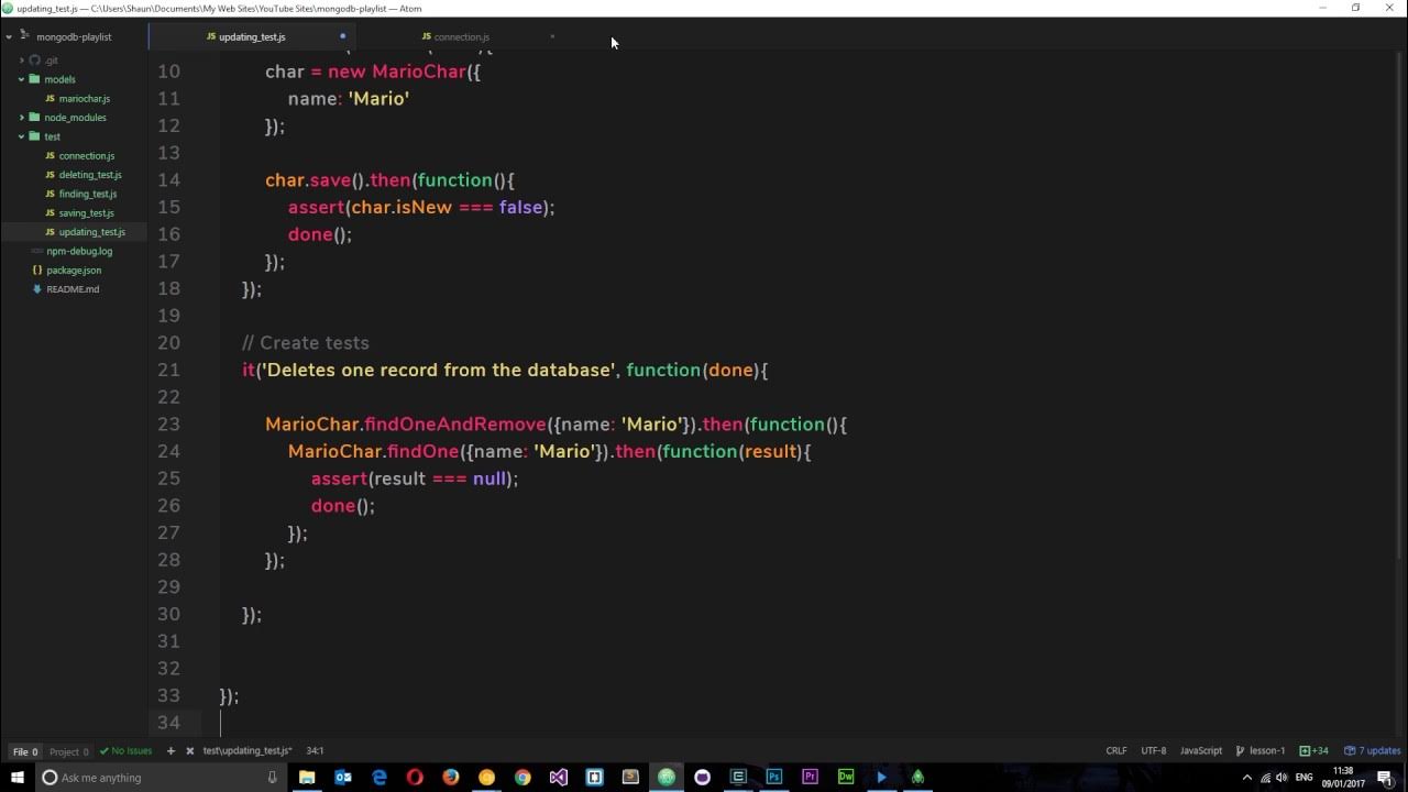 MongoDB Tutorial #13 - Updating Records - YouTube