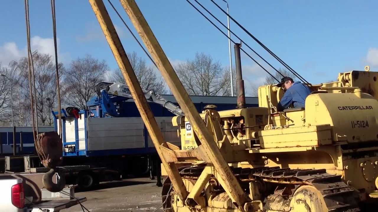 Pipelayer Caterpillar 572E IMG_0268.MOV - YouTube