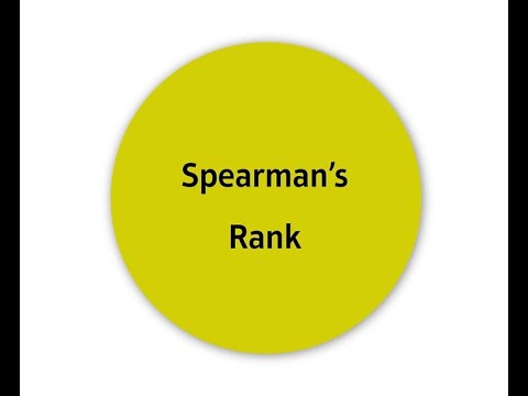 Mathematics in Context (Level 3 Core Maths) - Spearman's Rank - YouTube