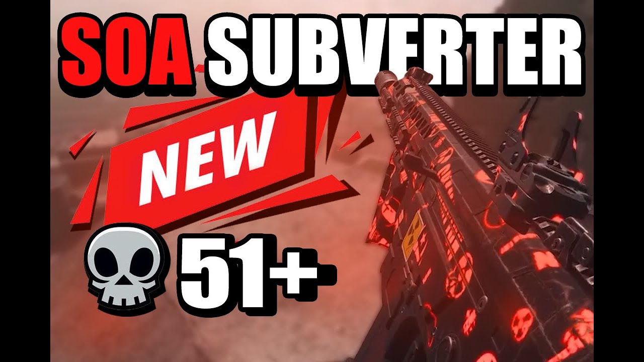 This new gun "SOA SUBVERTER" is INSANE!!! - YouTube