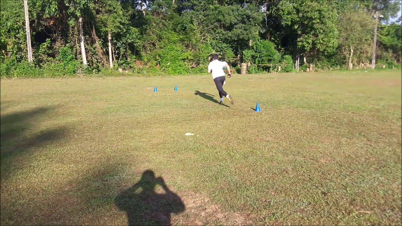 Drill WR Combine Agility + Route - YouTube