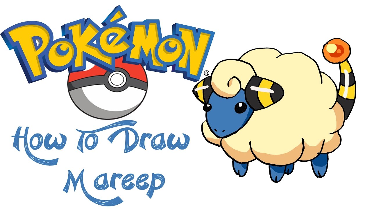 How to Draw Mareep (POKEMON) - YouTube