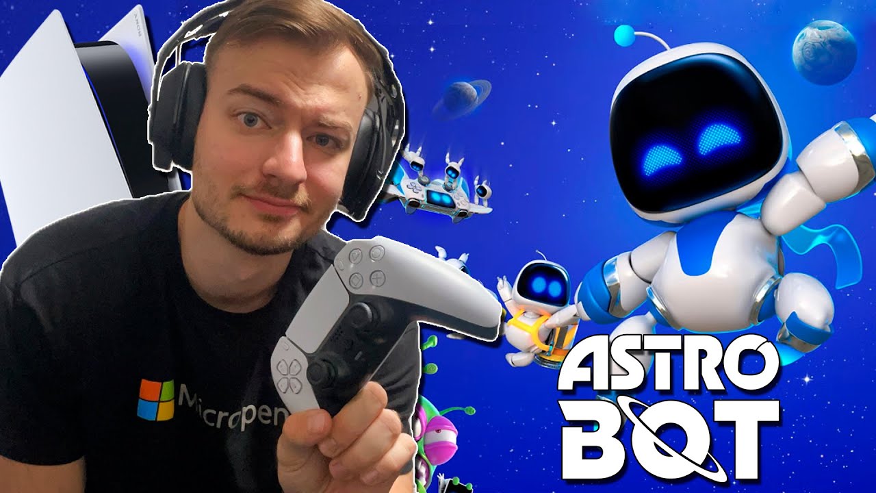 Играем в AstroBot на PlayStation 5 / ИГРА ГОДА? - YouTube